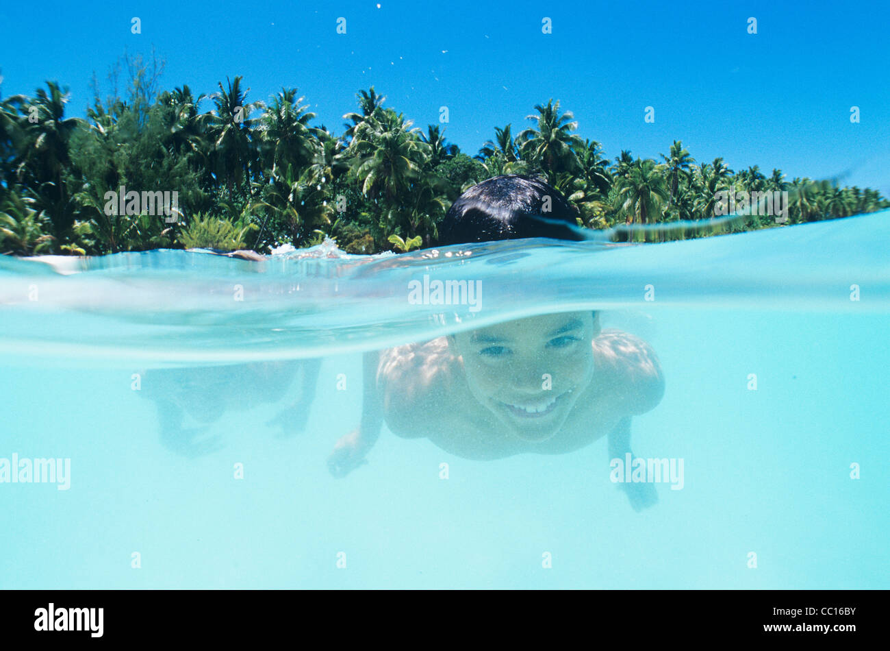 Cook Islands, Kūki 'Āirani, South Pacific Ocean, Aitutaki, One Foot ...