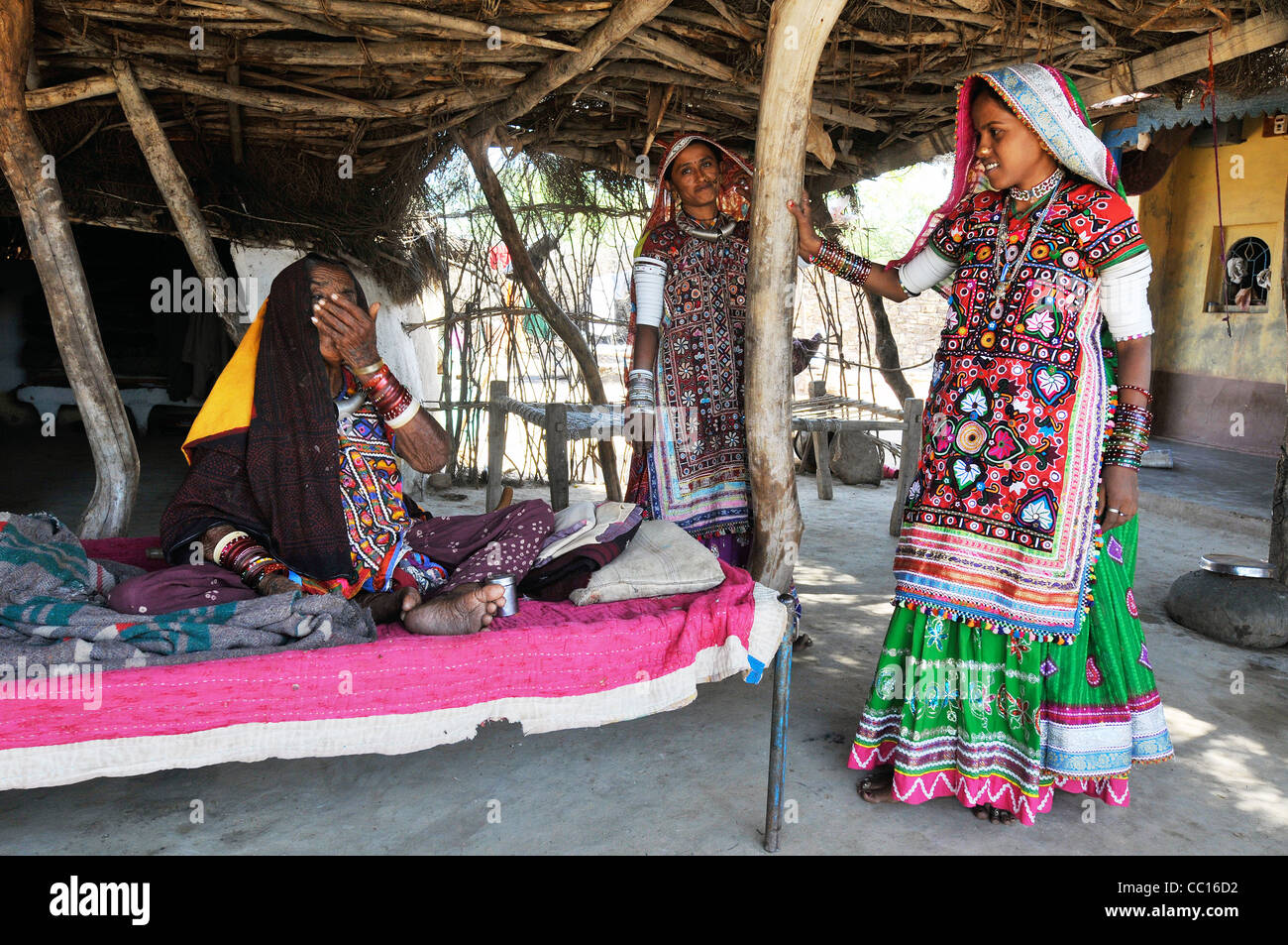 Meghawal tribal people in Kutch, India Stock Photo - Alamy