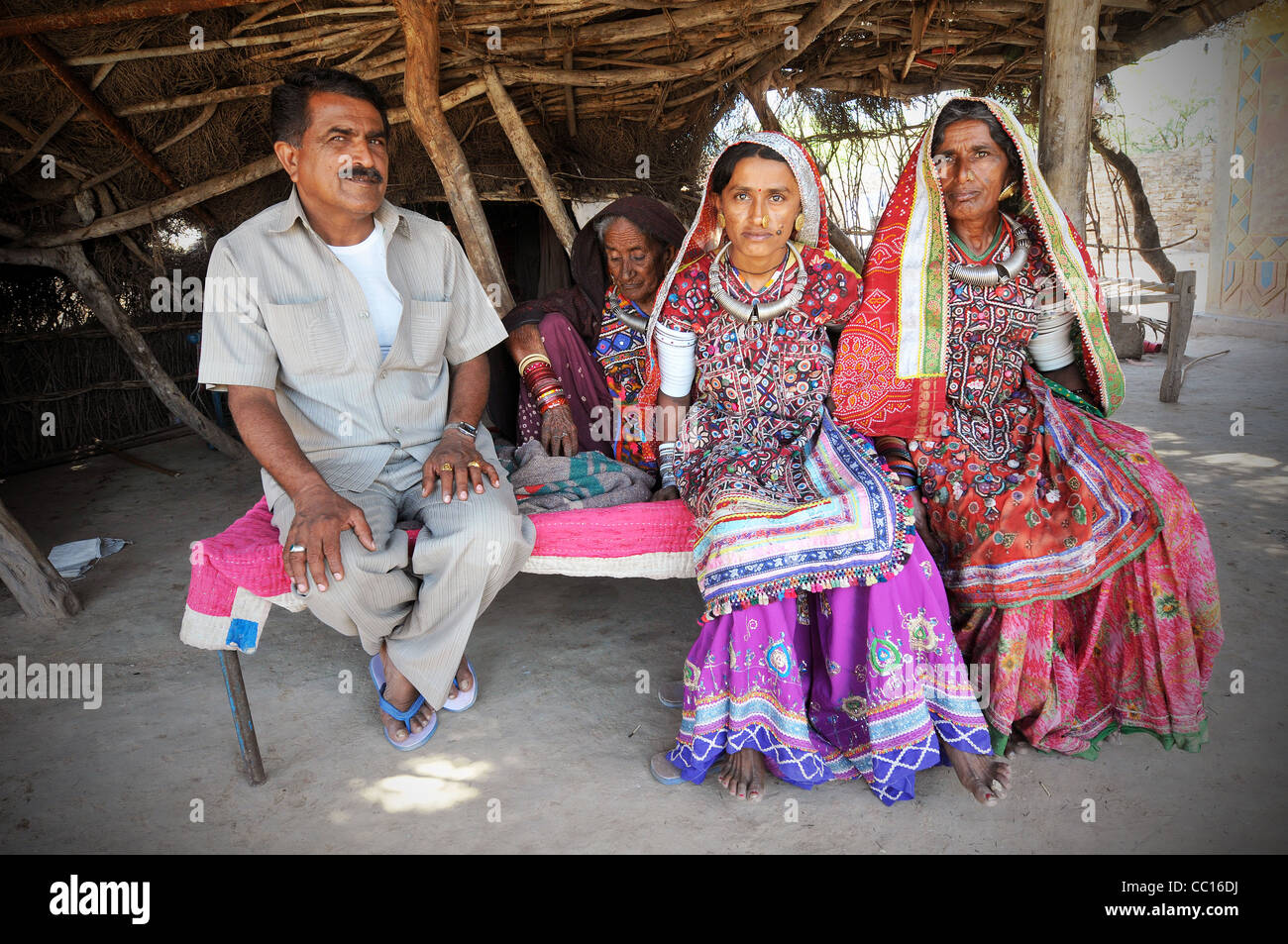 Meghawal tribal people in Kutch, India Stock Photo - Alamy