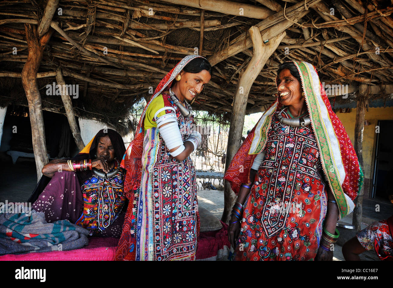 Meghawal tribal people in Kutch, India Stock Photo - Alamy