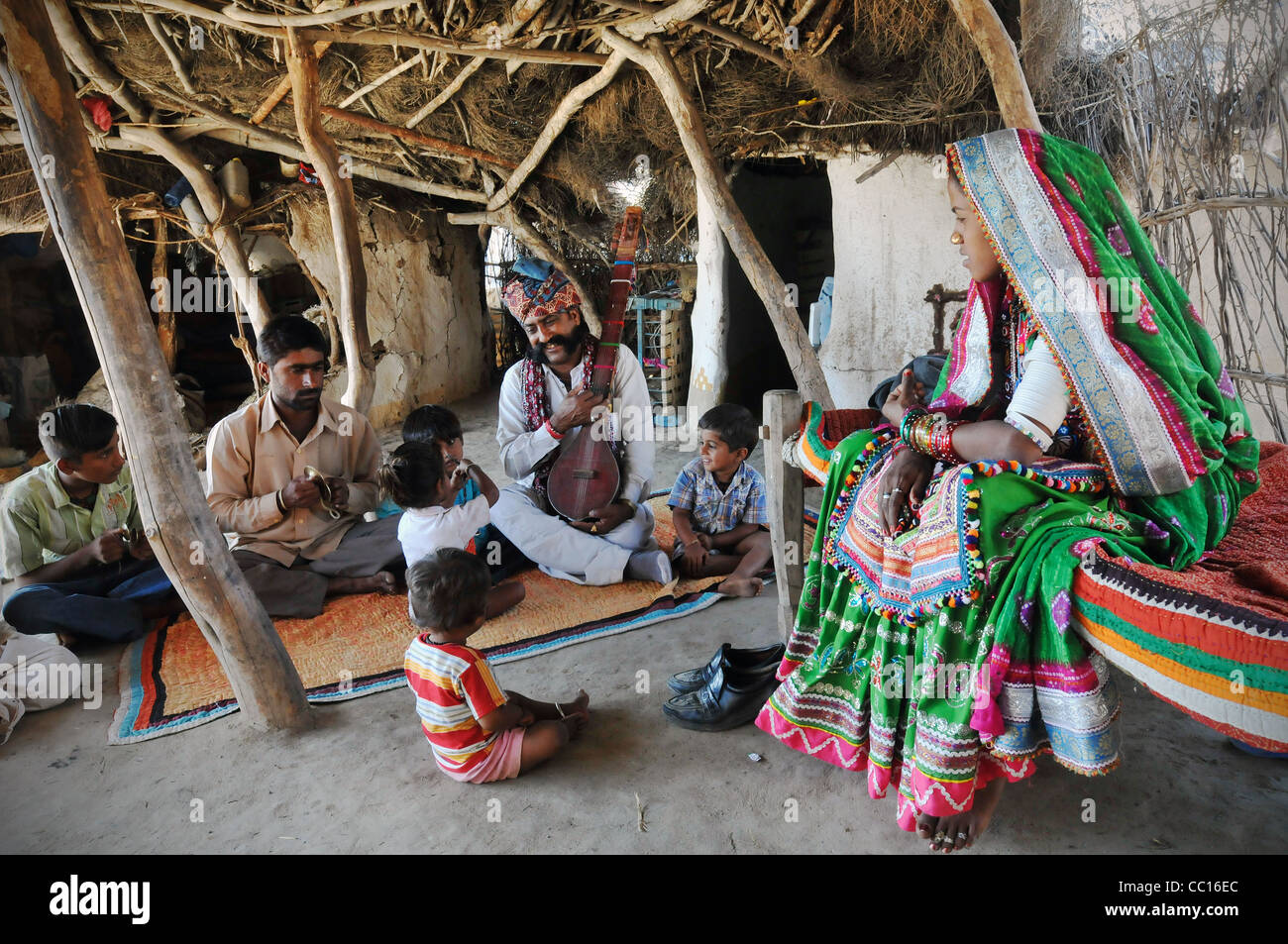 Meghawal tribal people in Kutch, India Stock Photo - Alamy