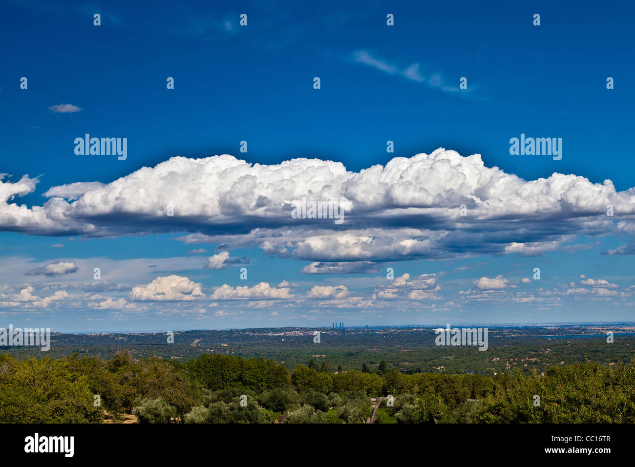 Madrid landscape hi-res stock photography and images - Alamy