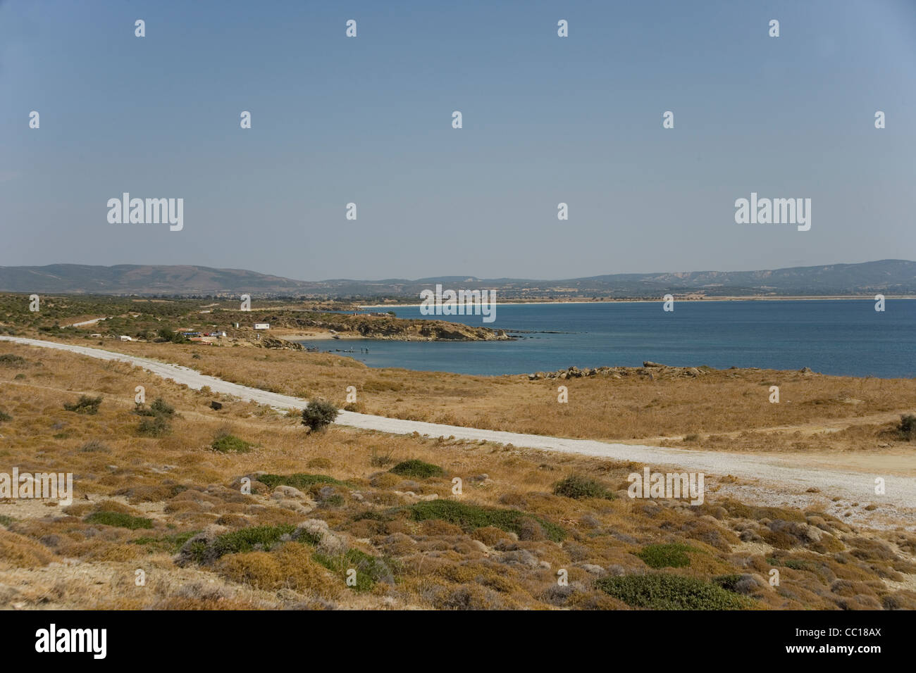 Suvla Bay, Gallipoli scene of fighting in 1915 in the First World War ...