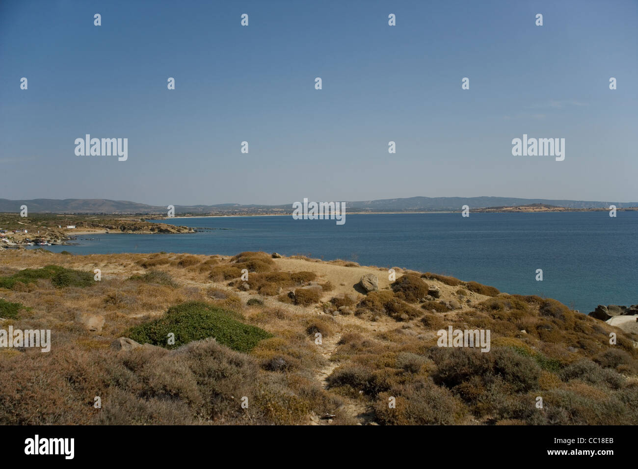 Suvla Bay, Gallipoli scene of fighting in 1915 in the First World War ...