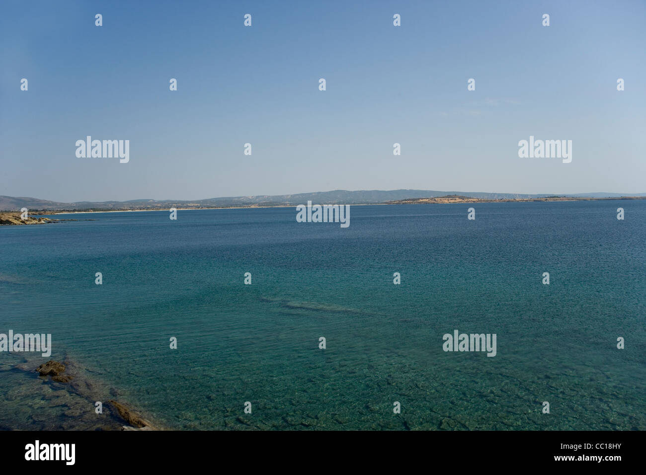 Suvla Bay, Gallipoli scene of fighting in 1915 in the First World War ...