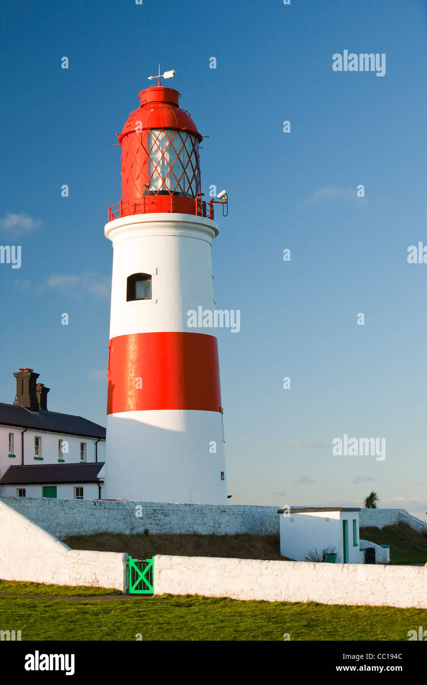Souter Lighthouse on the North East coast between Sunderland and ...