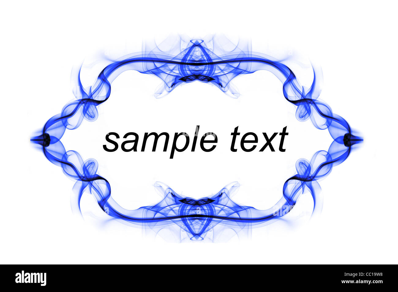 Blue fire frame hi-res stock photography and images - Alamy