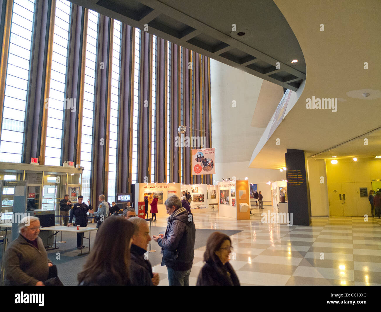 United Nations interior entrance Stock Photo - Alamy