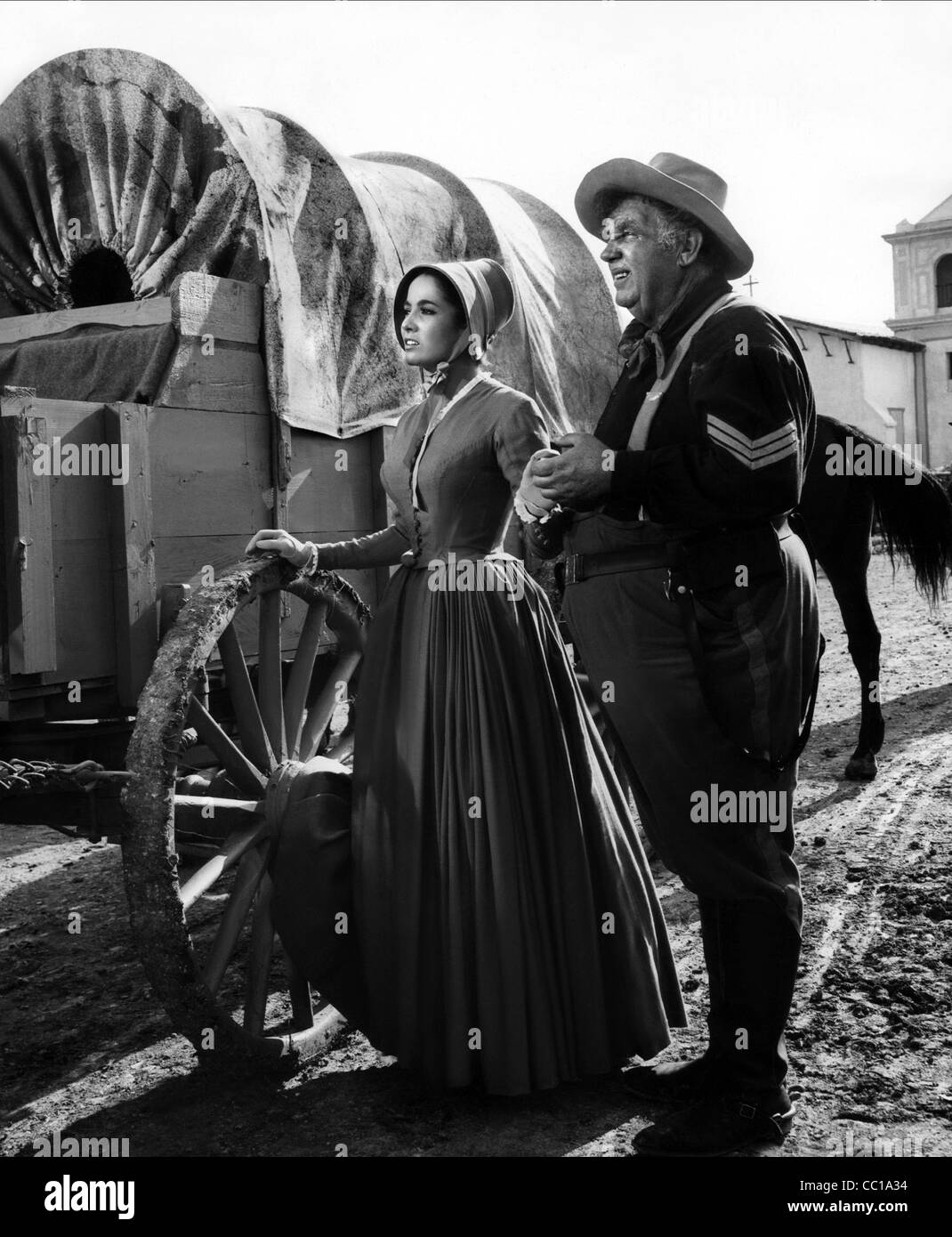 Two Rode Together, 1961 High Resolution Stock Photography and Images ...