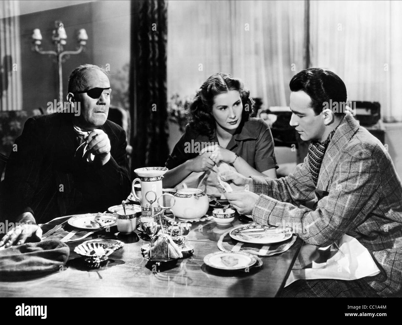 WALLY PATCH, DINAH SHERIDAN, JOHN BENTLEY, CALLING PAUL TEMPLE, 1948 ...