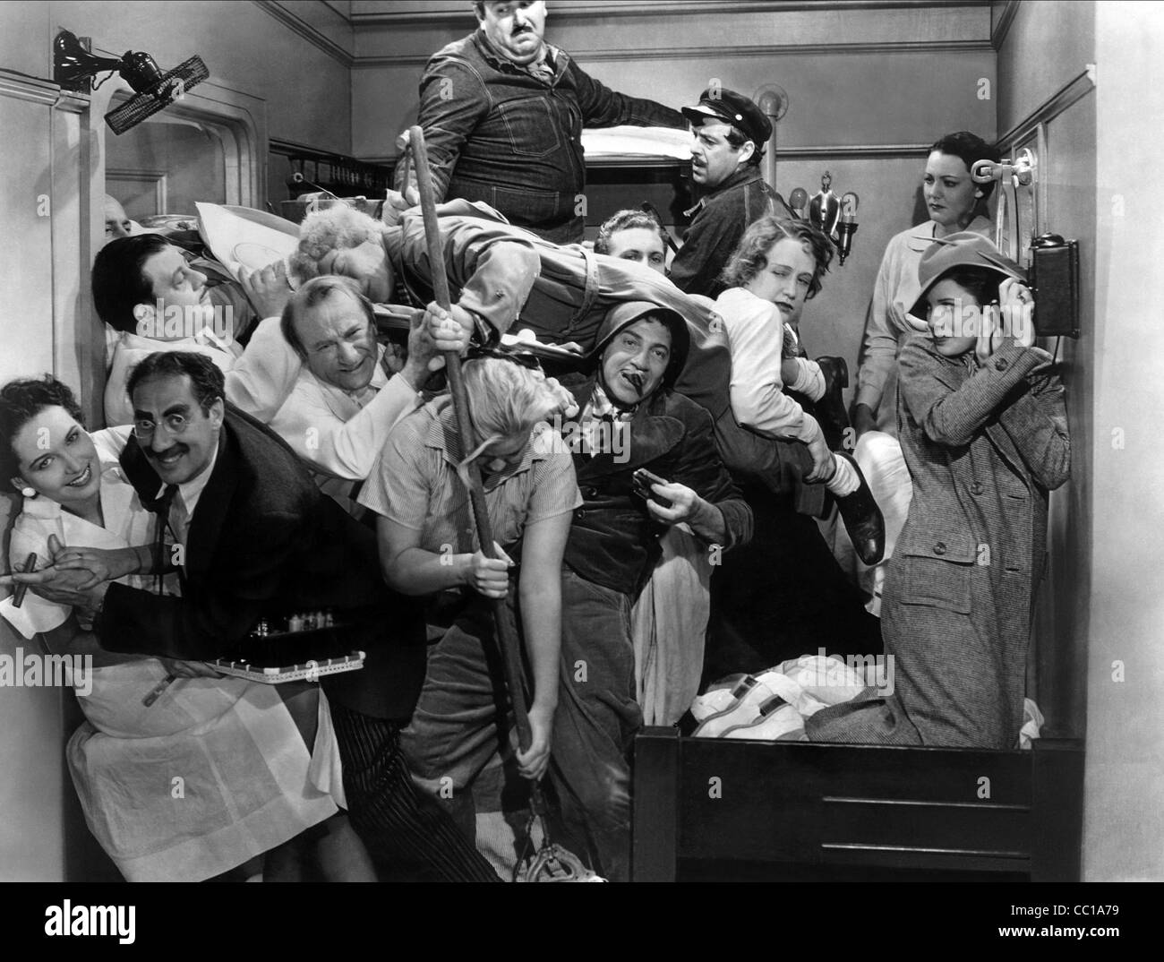 GROUCHO MARX, CHICO MARX, HARPO MARX, MONKEY BUSINESS, 1952 Stock Photo ...