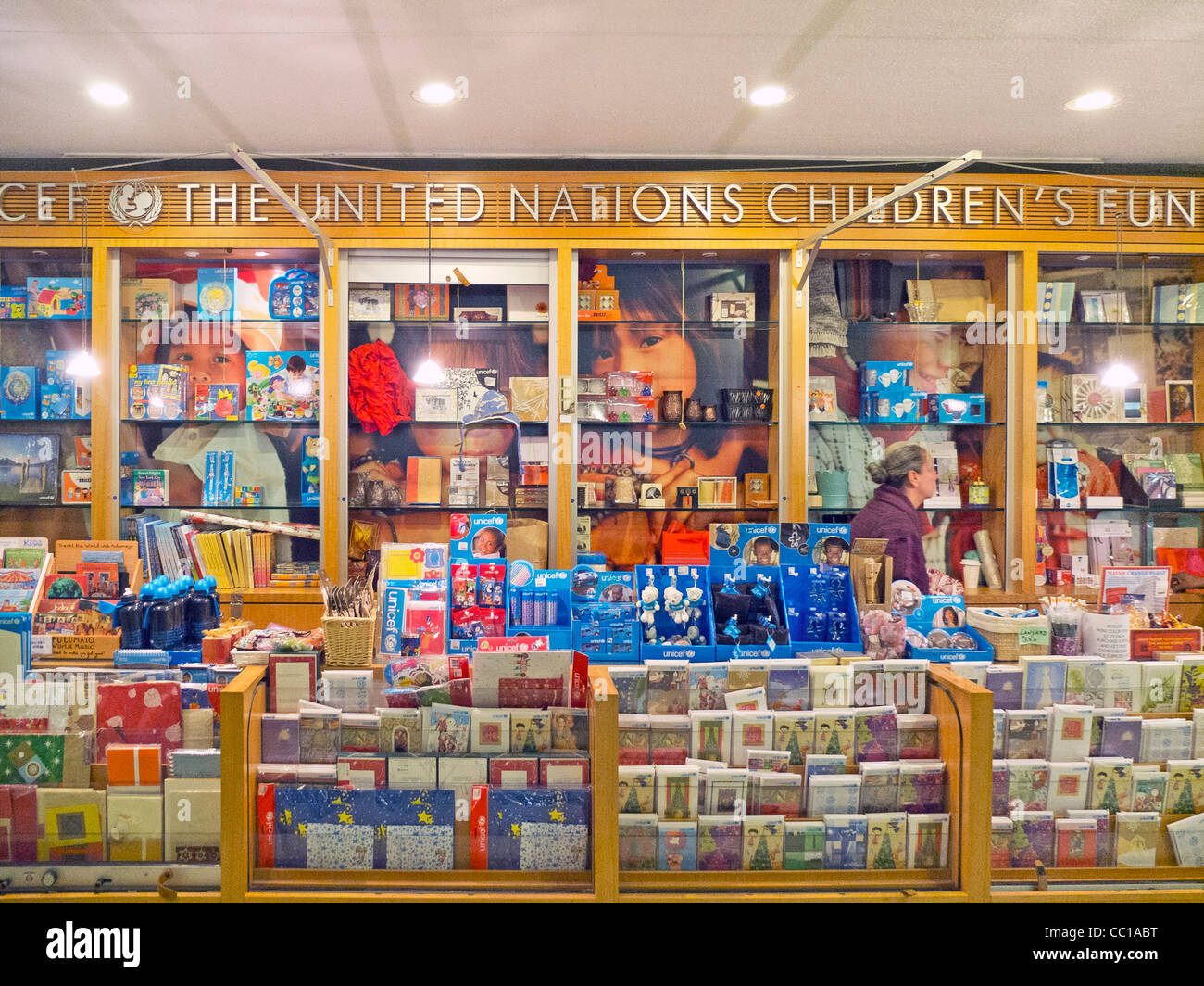 United Nations womens guild gift shop Stock Photo - Alamy