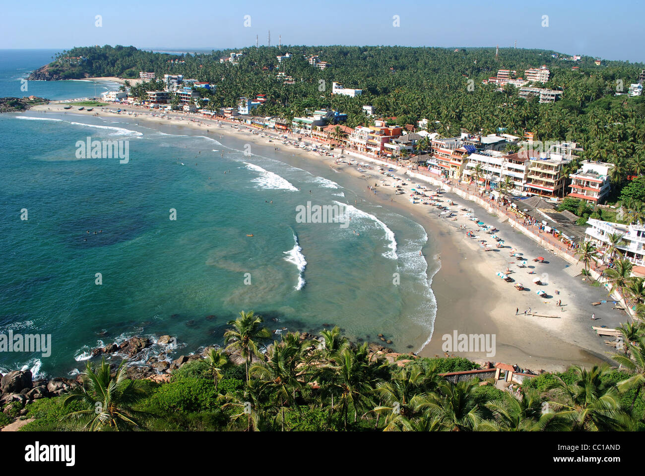 Aerial view trivandrum hi-res stock photography and images - Alamy