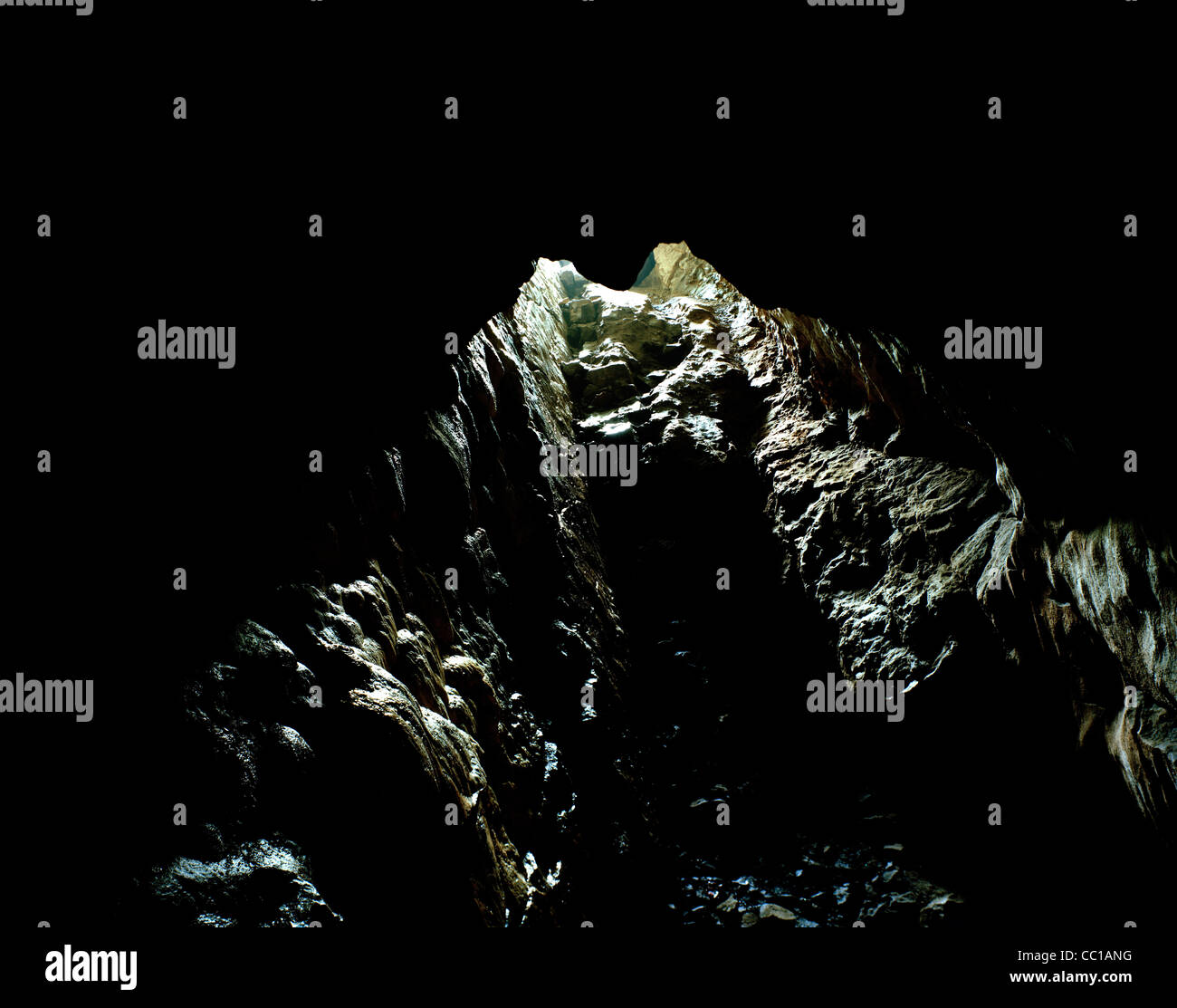 Aveline's Hole, Burrington Coombe, Somerset UK Stock Photo - Alamy