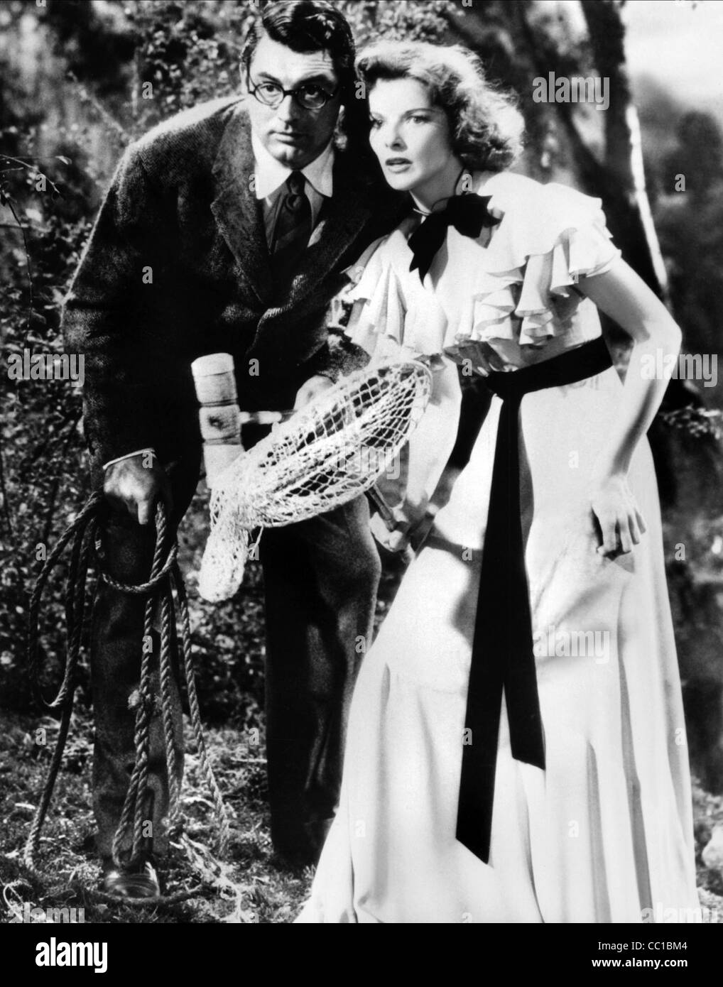 KATHARINE HEPBURN, CARY GRANT, BRINGING UP BABY, 1938 Stock Photo - Alamy