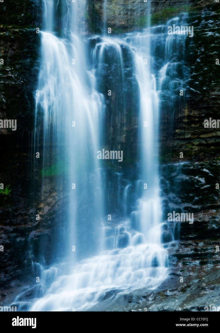 Grande Cascade, Cascade du Guiers, French Alps Stock Photo - Alamy