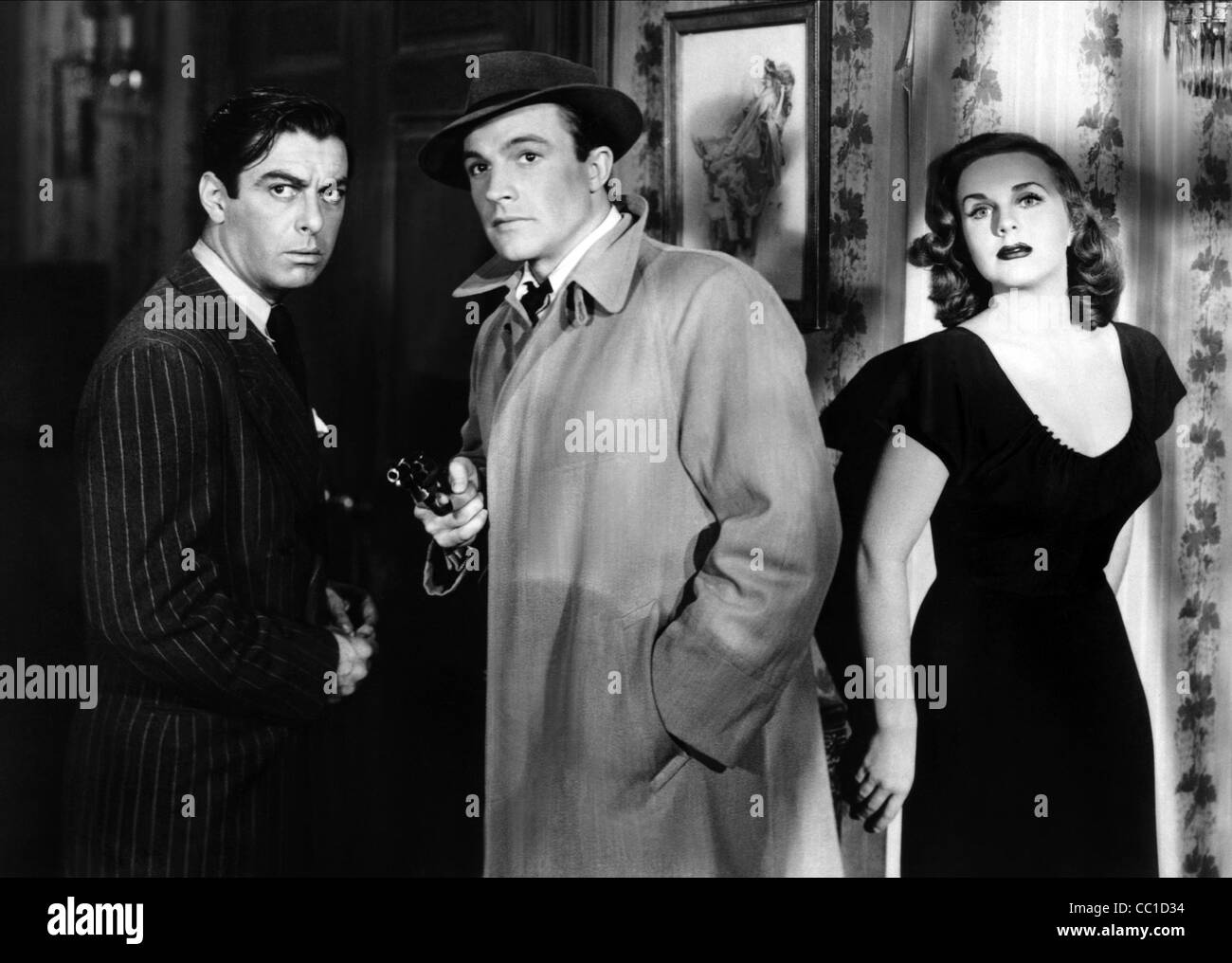 RICHARD WHORF, GENE KELLY, DEANNA DURBIN, CHRISTMAS HOLIDAY, 1944 Stock ...