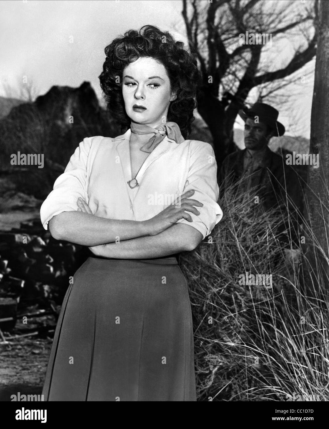 SUSAN HAYWARD RAWHIDE (1951 Stock Photo - Alamy