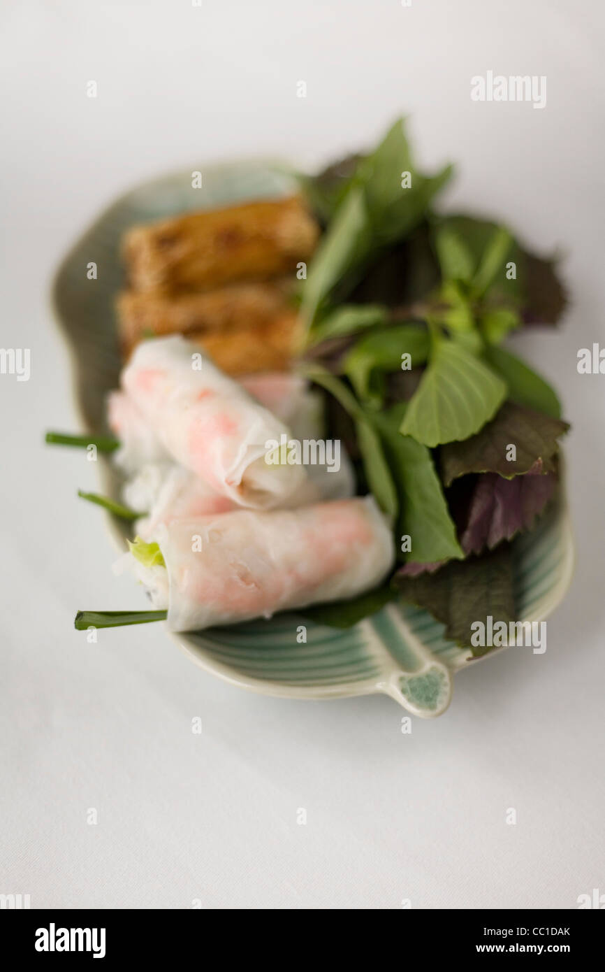 Vietnam spring rolls hi-res stock photography and images - Alamy