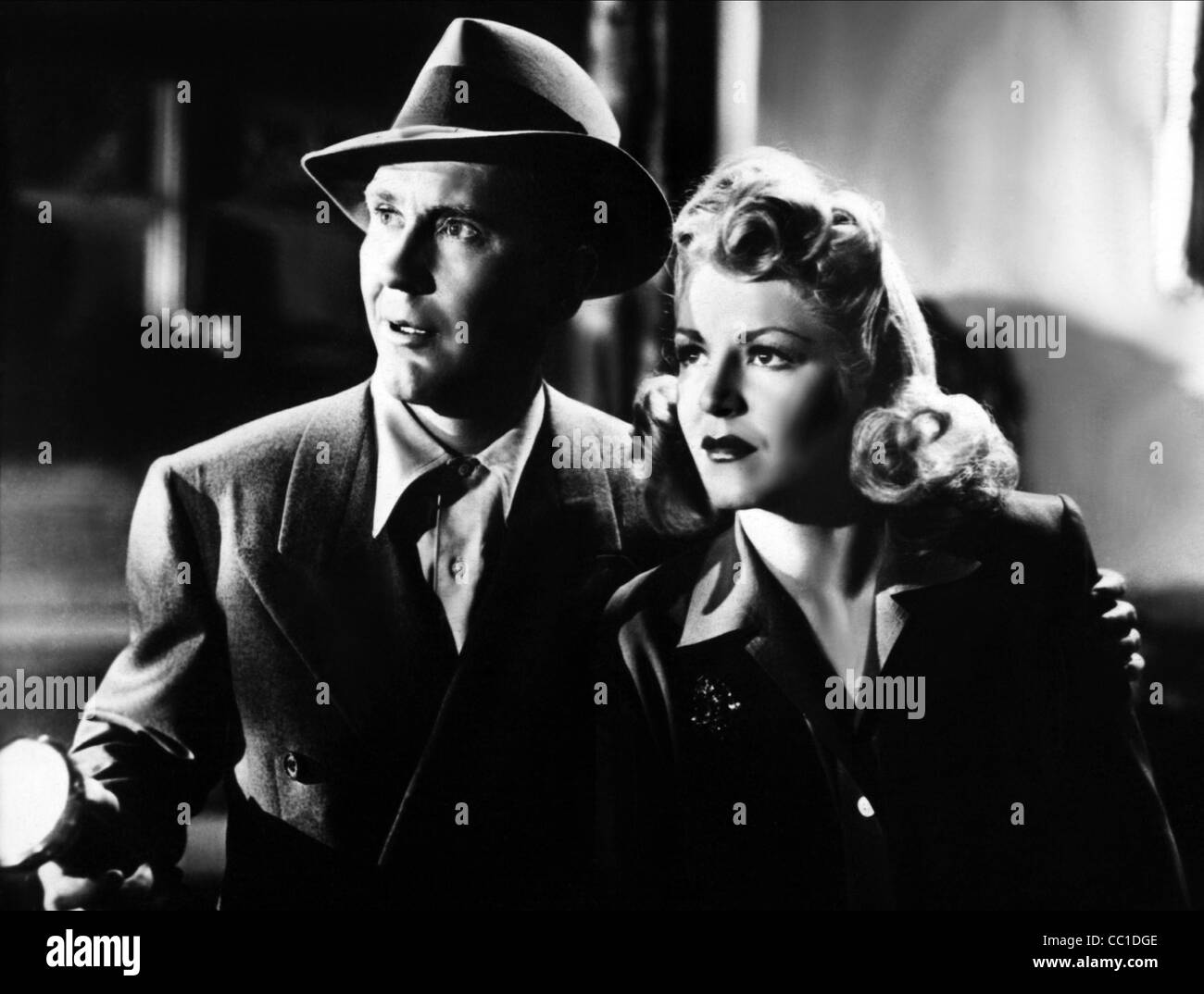 BURGESS MEREDITH, CLAIRE TREVOR, STREET OF CHANCE, 1942 Stock Photo - Alamy
