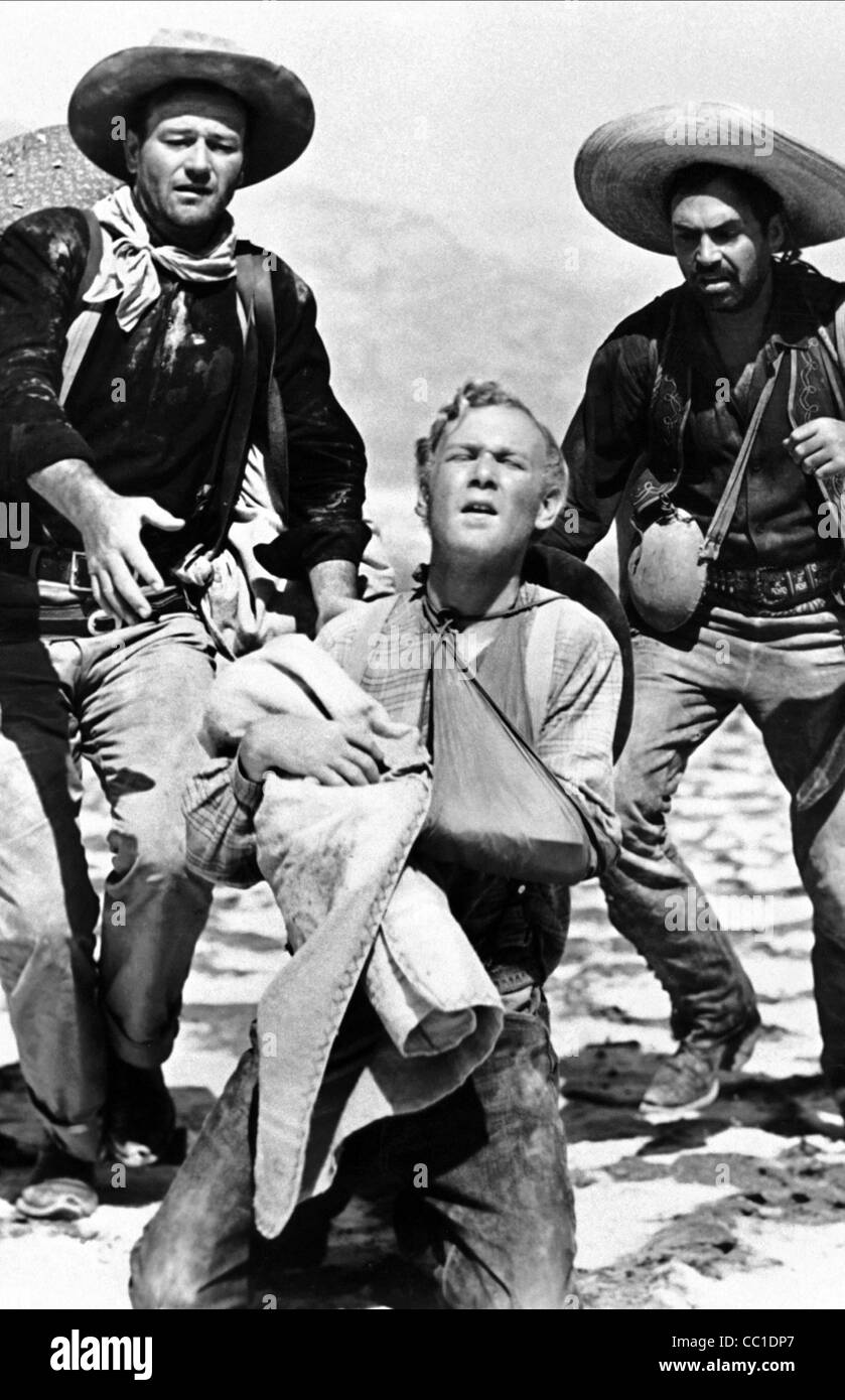 JOHN WAYNE, HARRY CAREY JR., PEDRO ARMENDARIZ, 3 GODFATHERS, 1948 Stock ...