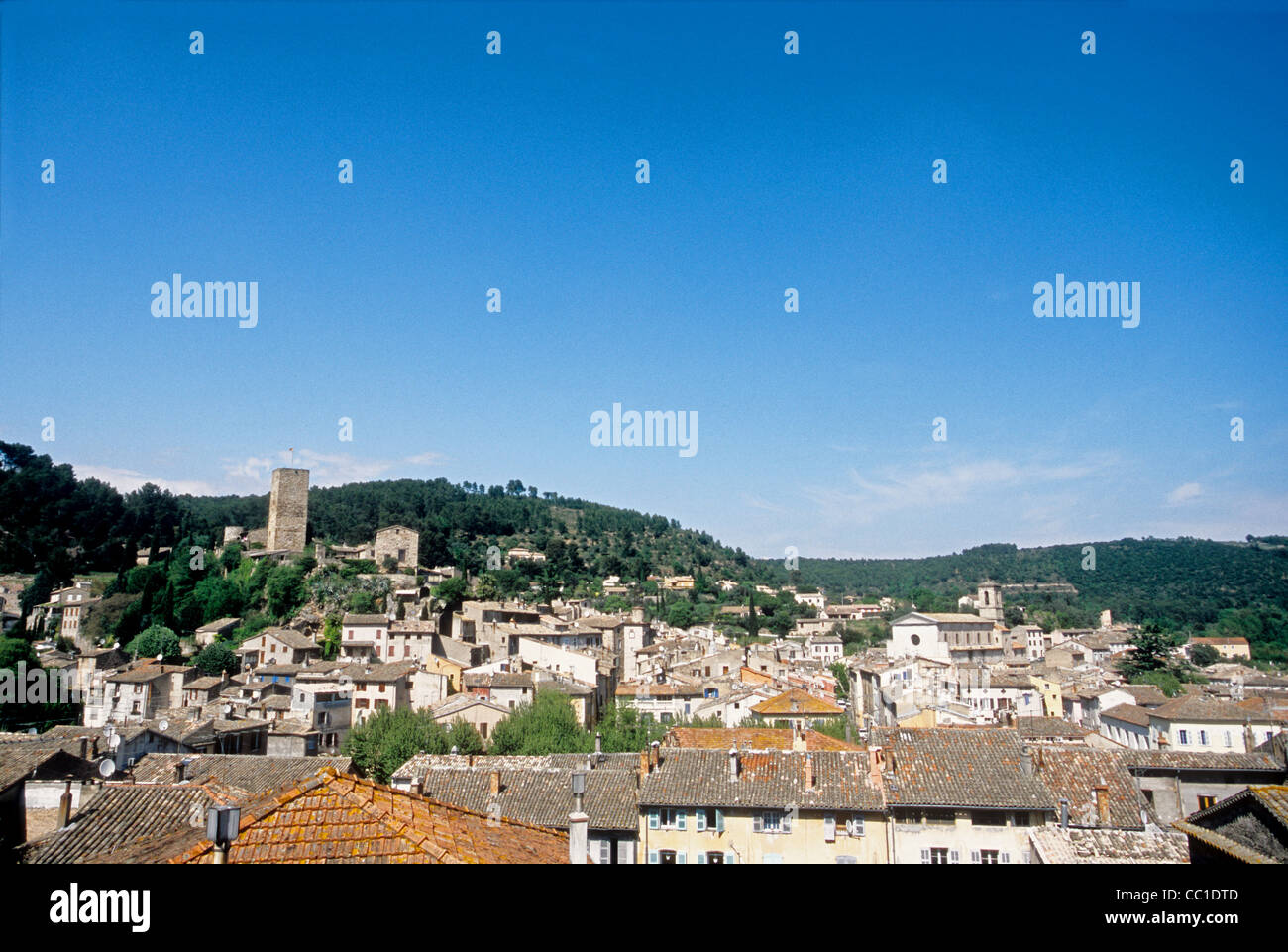 The picturesque Provence village of Les Arcs sur Argens Stock Photo - Alamy