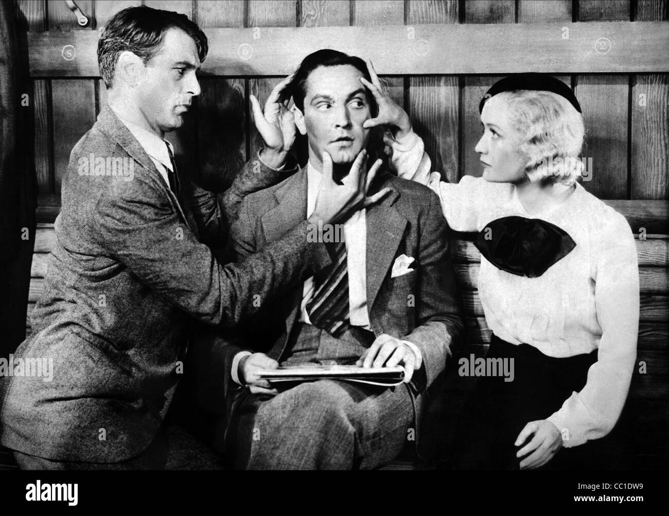 GARY COOPER, FREDRIC MARCH, MIRIAM HOPKINS, DESIGN FOR LIVING, 1933 ...
