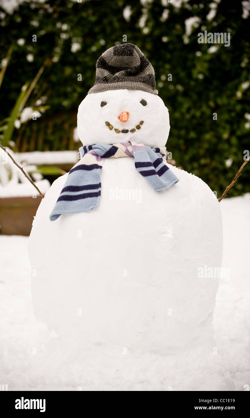 Snowman Wearing Hat High Resolution Stock Photography and Images - Alamy