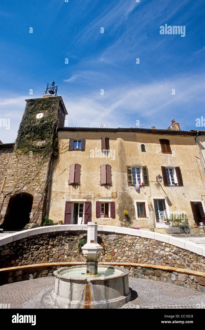 The picturesque village of Roquebrune sur Argens Stock Photo - Alamy