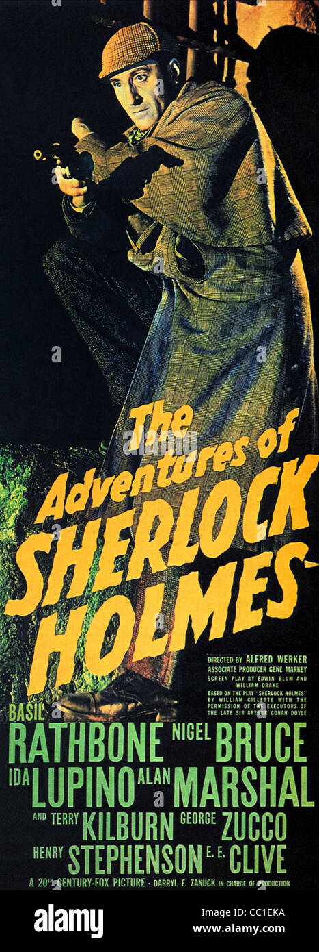 Sherlock holmes poster hi-res stock photography and images - Alamy