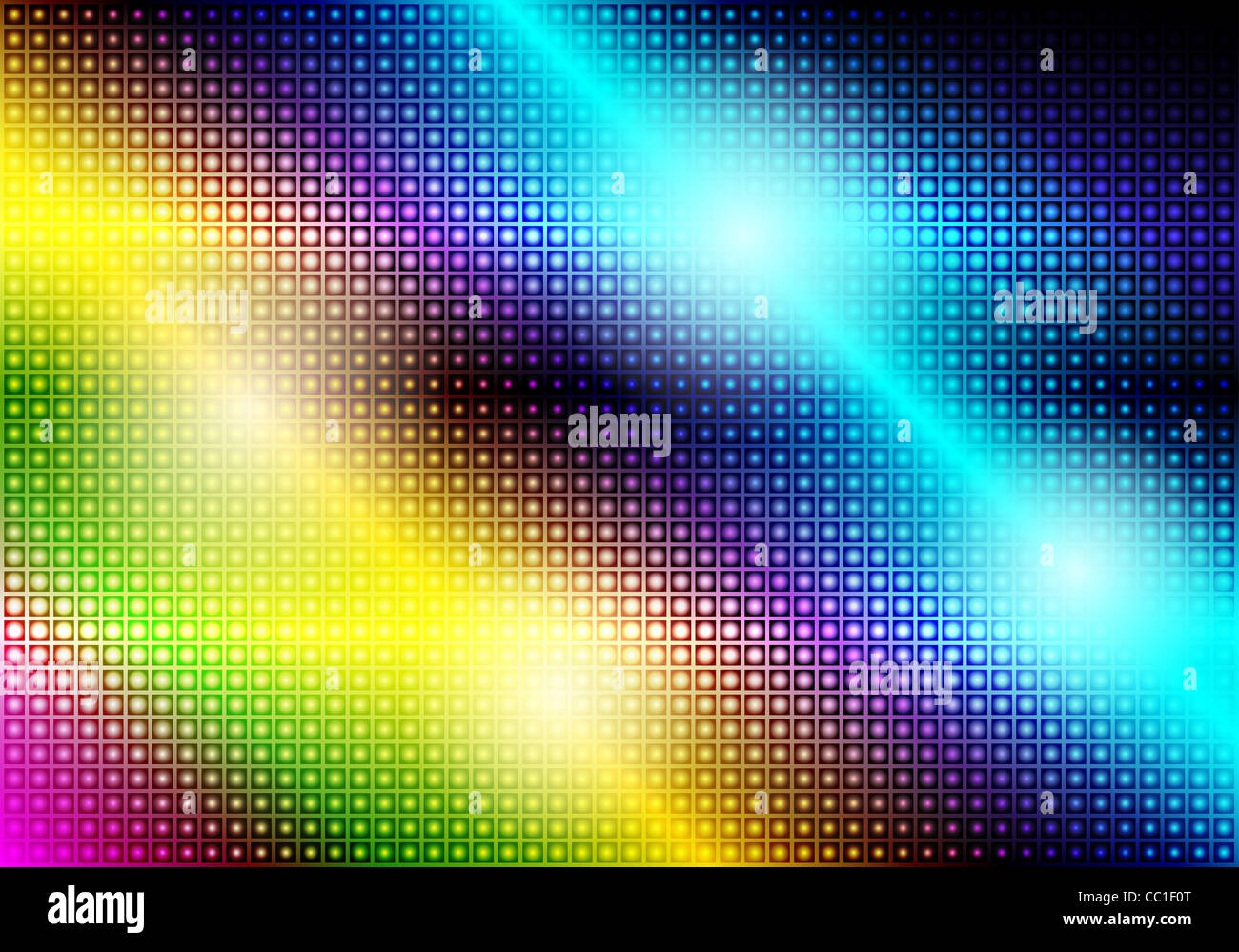 Glowing Abstract Party Background Stock Photo - Alamy