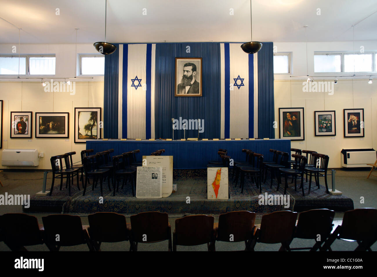 The Independence Hall the site of the signing of Israel's Declaration ...