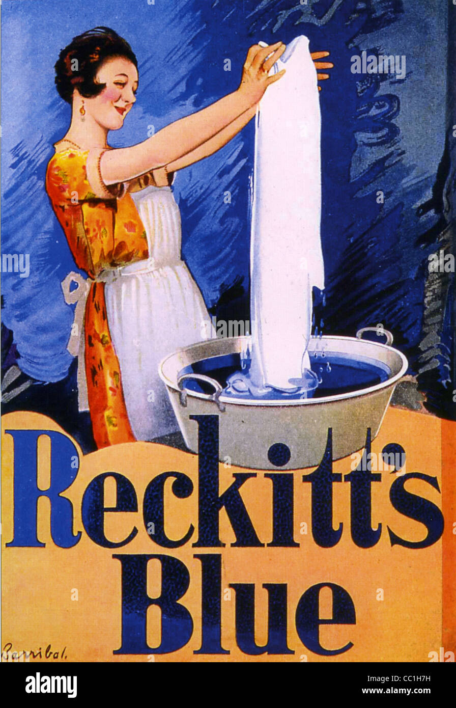 Reckitts blue hi-res stock photography and images - Alamy