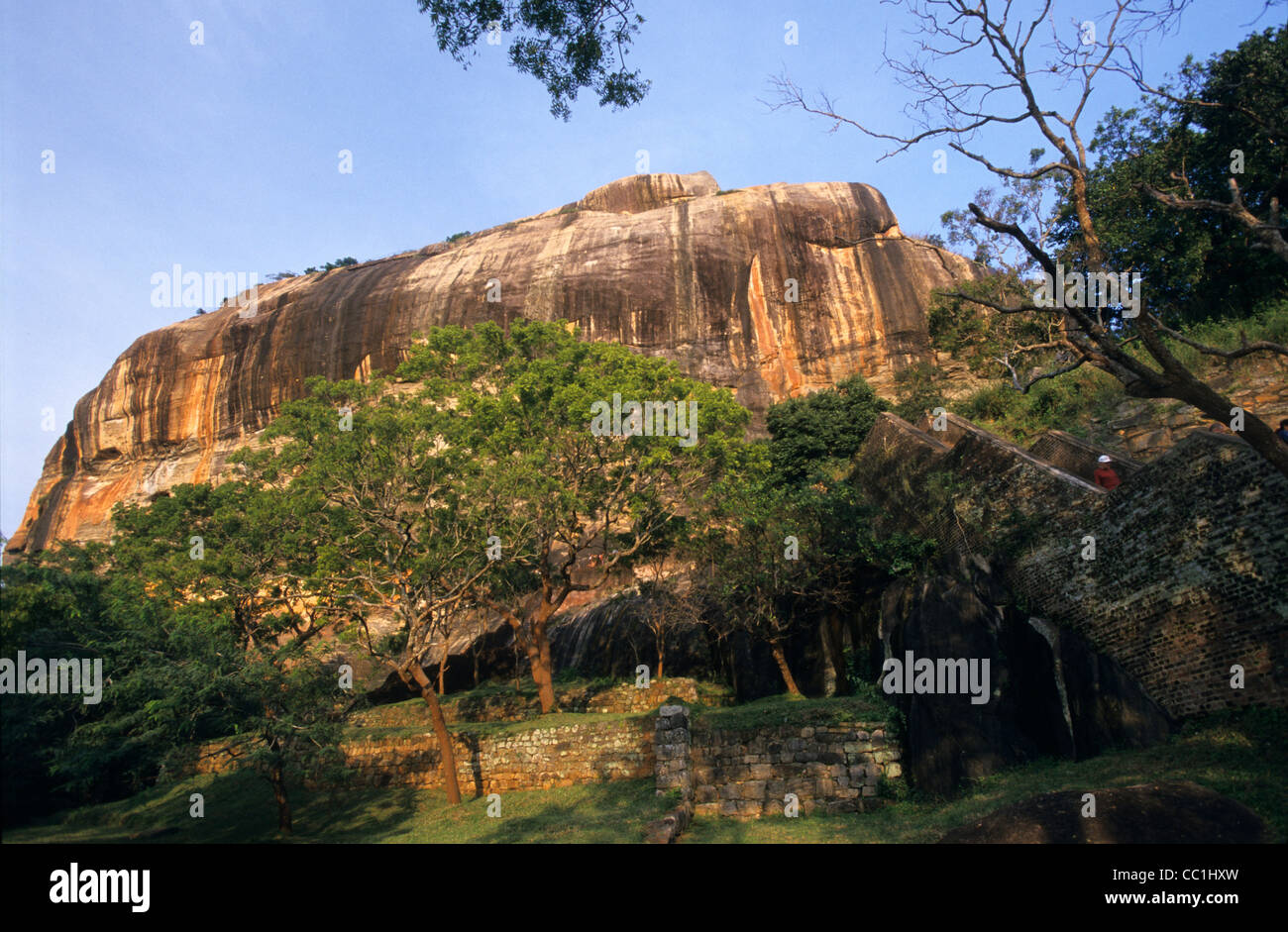 Sigiriya Lion's rock fortress, Sri Lanka Stock Photo - Alamy