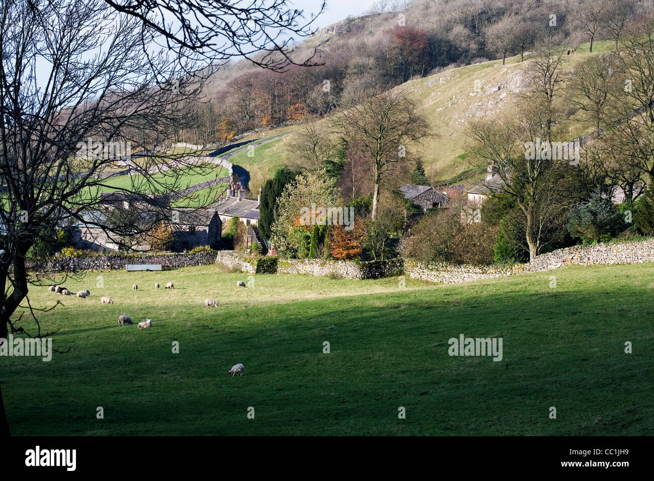 The village of Feizor near Austwick Yorkshire Dales England Stock Photo ...