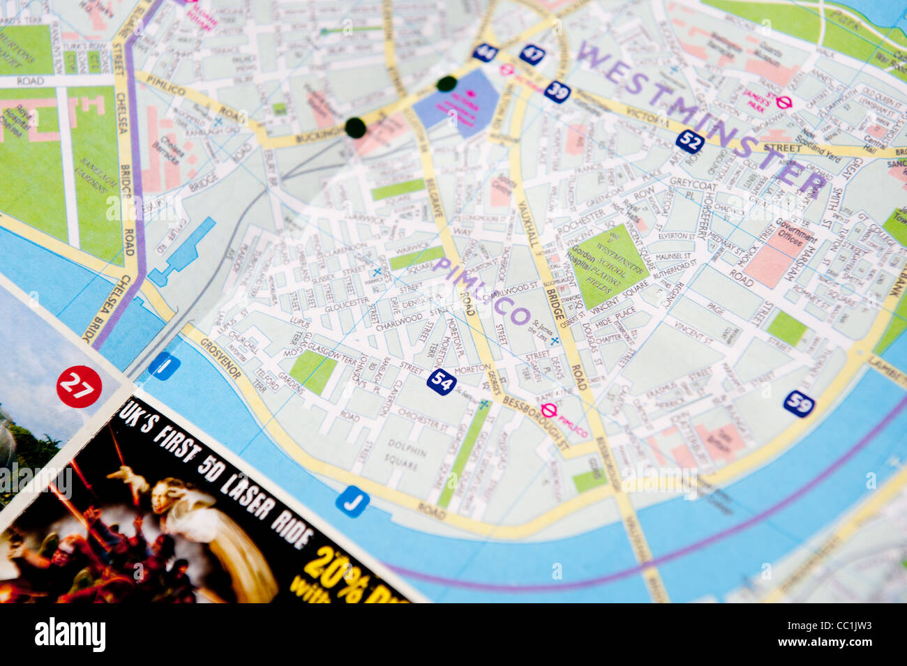 London street map Stock Photo - Alamy