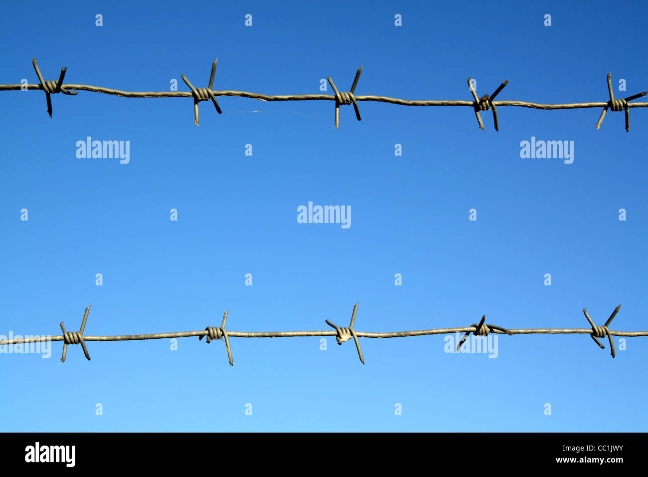 Barbed wire frame hi-res stock photography and images - Alamy