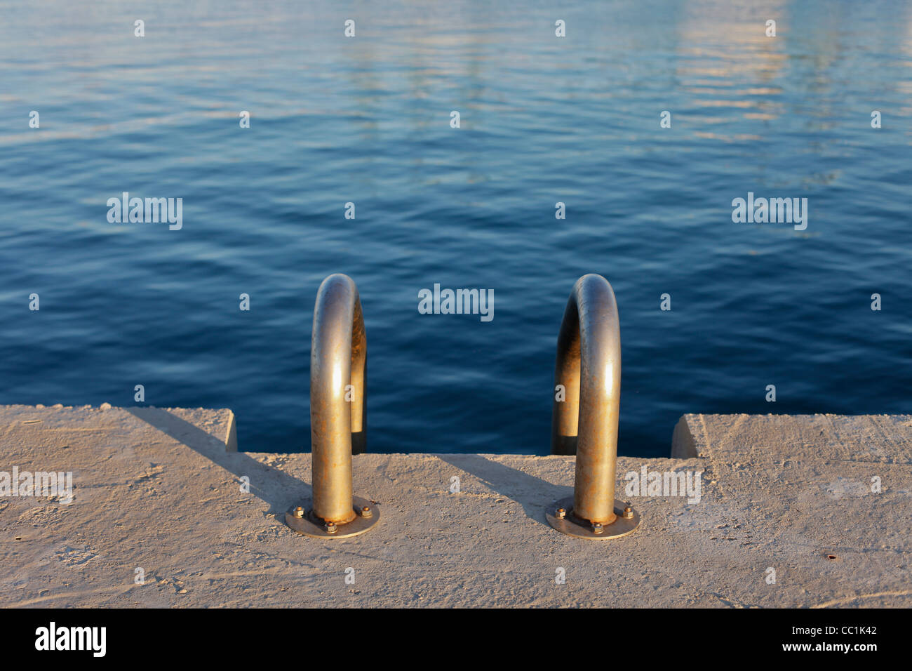 Steps to sea Stock Photo - Alamy