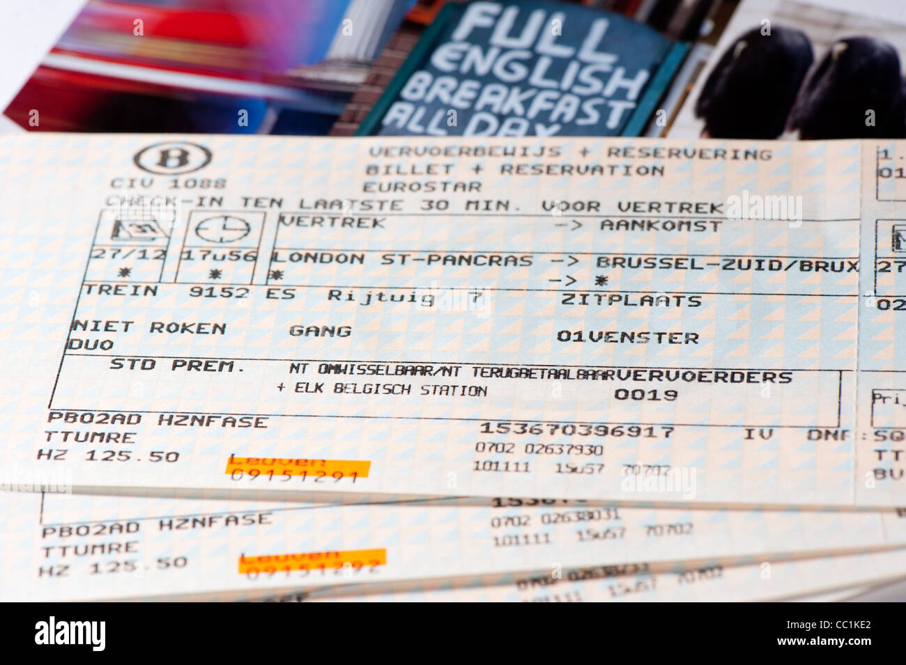 Railwayticket hi-res stock photography and images - Alamy