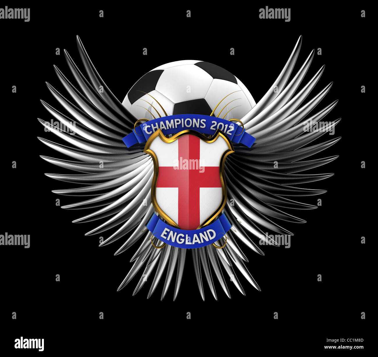 England Soccer Ball Stock Photo - Alamy