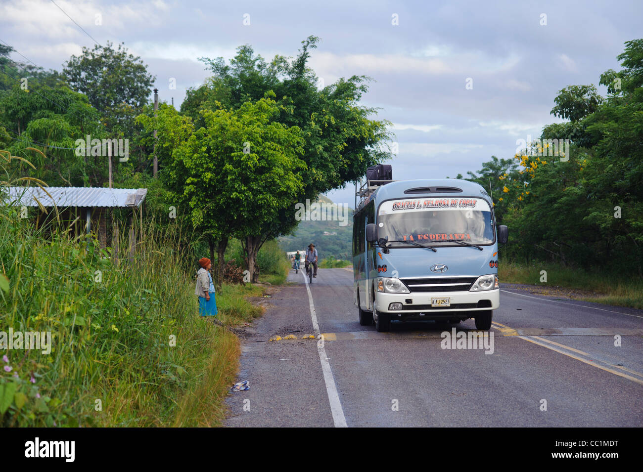Public transportation Honduras Stock Photo - Alamy
