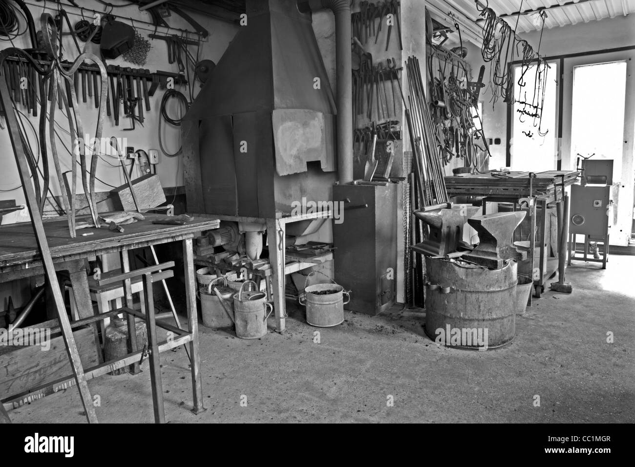 smithy - workroom Stock Photo - Alamy