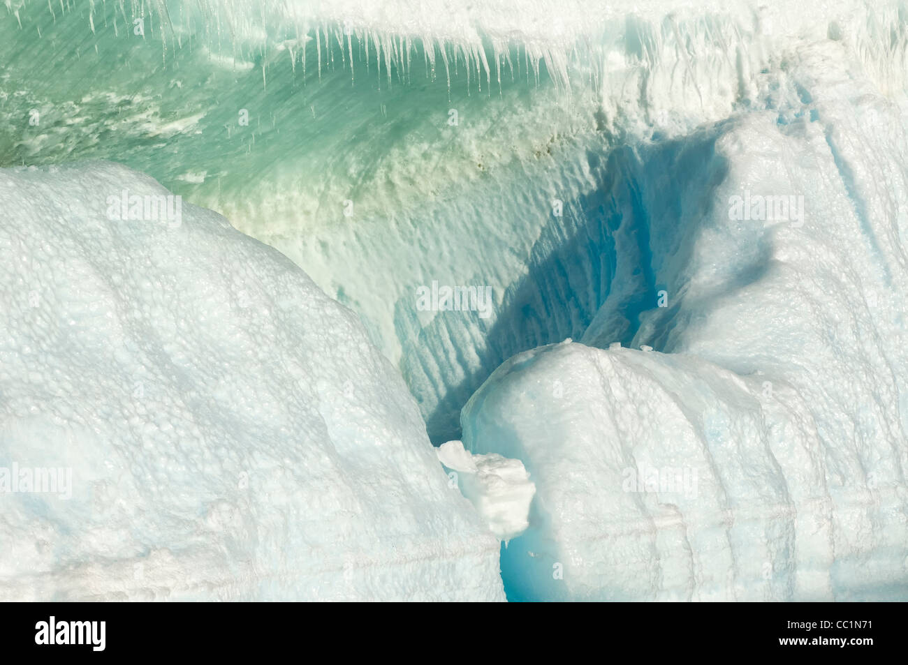 Ice stalactites ocean hi-res stock photography and images - Alamy