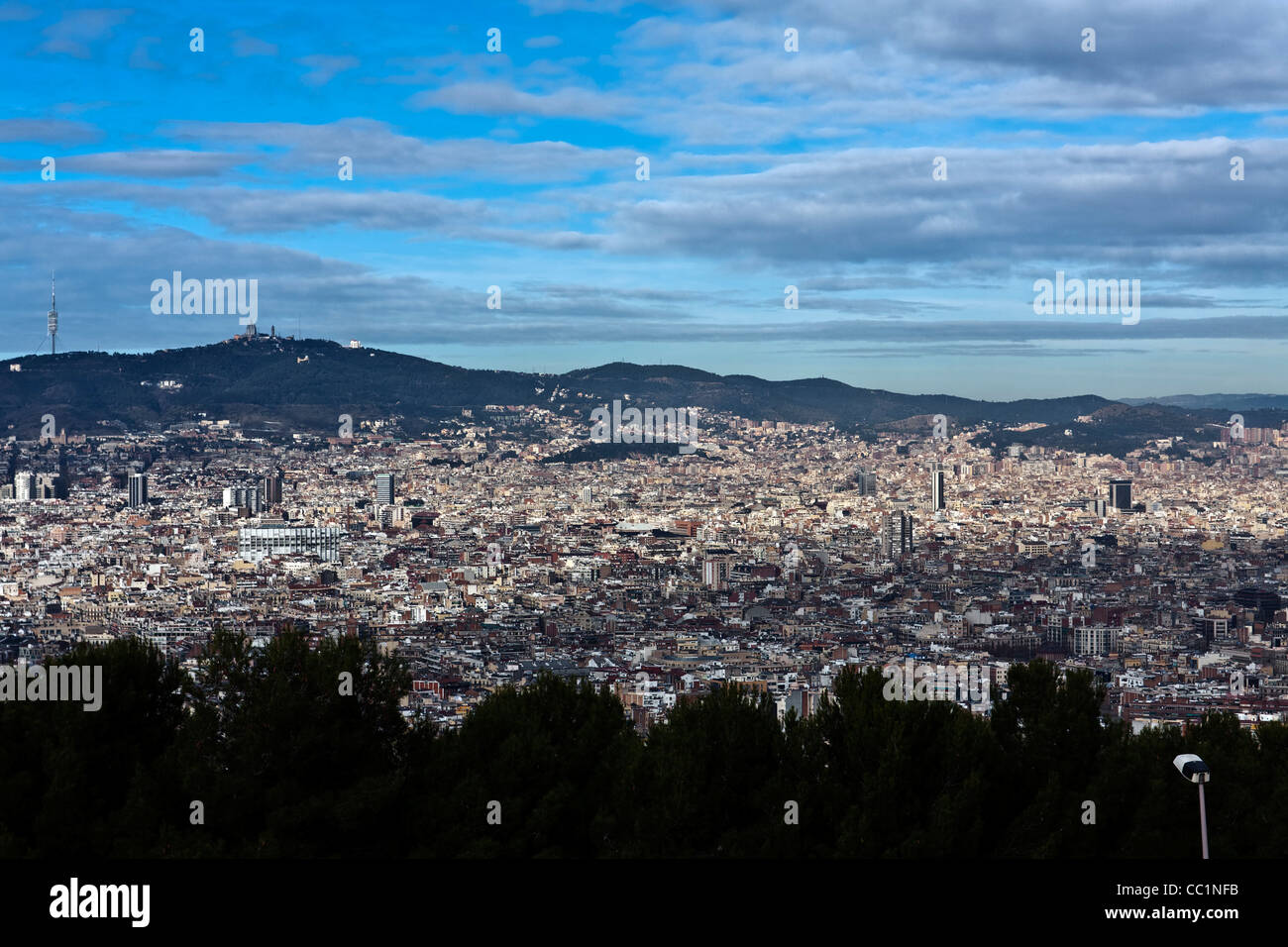 Panoramas Of Barcelona High Resolution Stock Photography and Images - Alamy