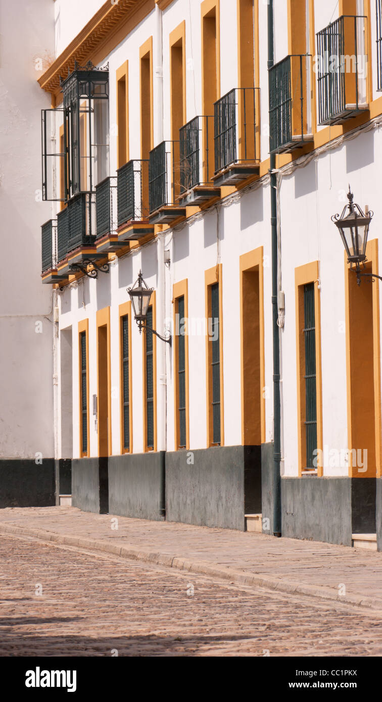 Residential building exterior in Seville Stock Photo - Alamy