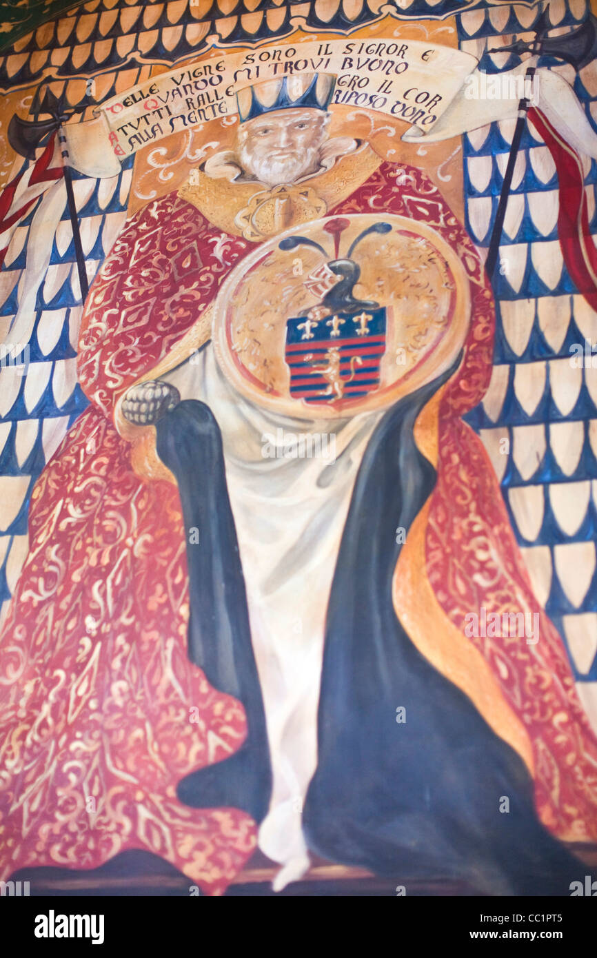 USA, California, Napa Valley Wine Country, Calistoga, Castello Di ...