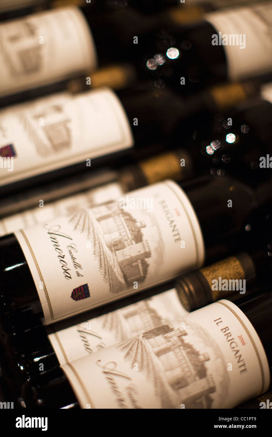 USA, California, Napa Valley Wine Country, Calistoga, Castello Di ...