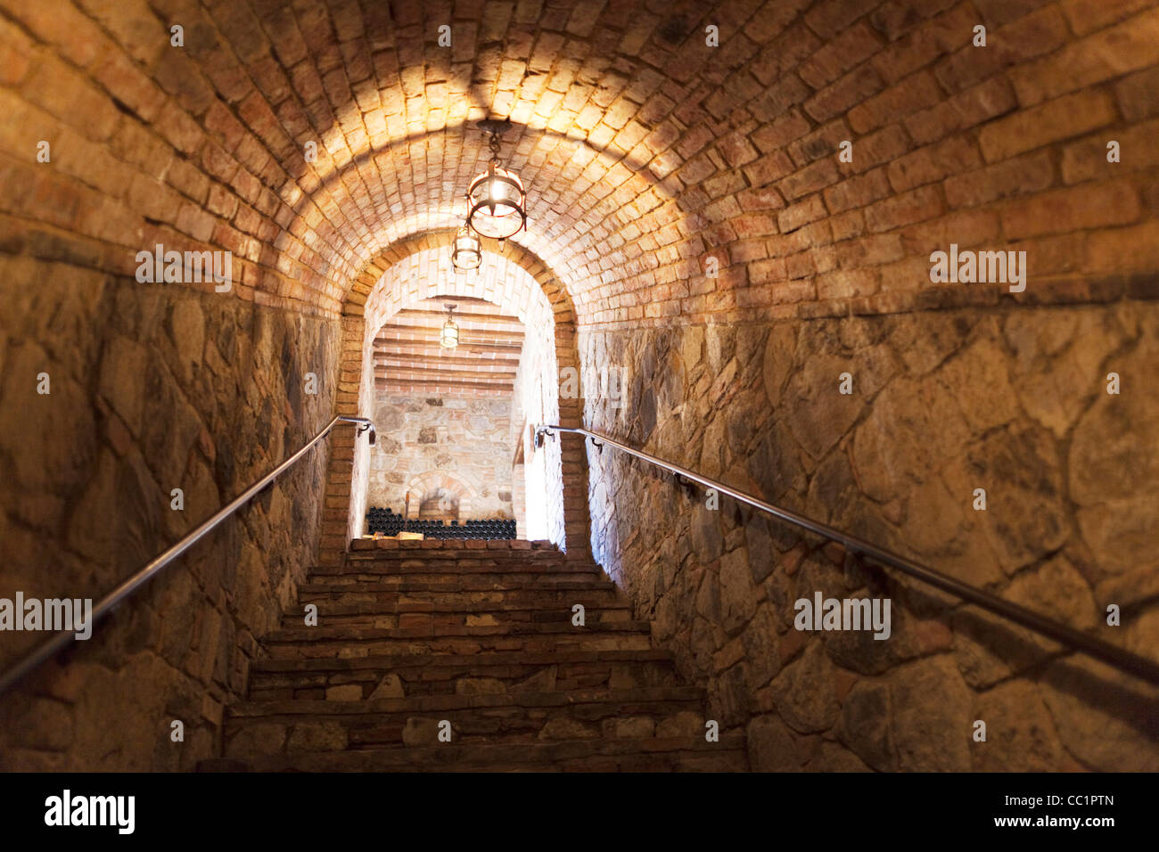 USA, California, Napa Valley Wine Country, Calistoga, Castello Di ...