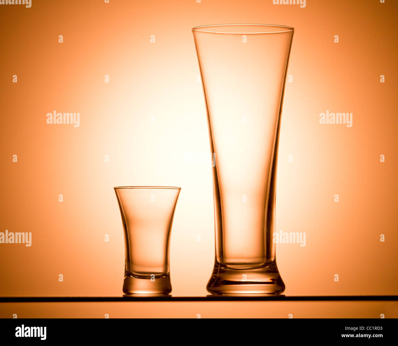 pyramid of alcoholic beverages Stock Photo - Alamy