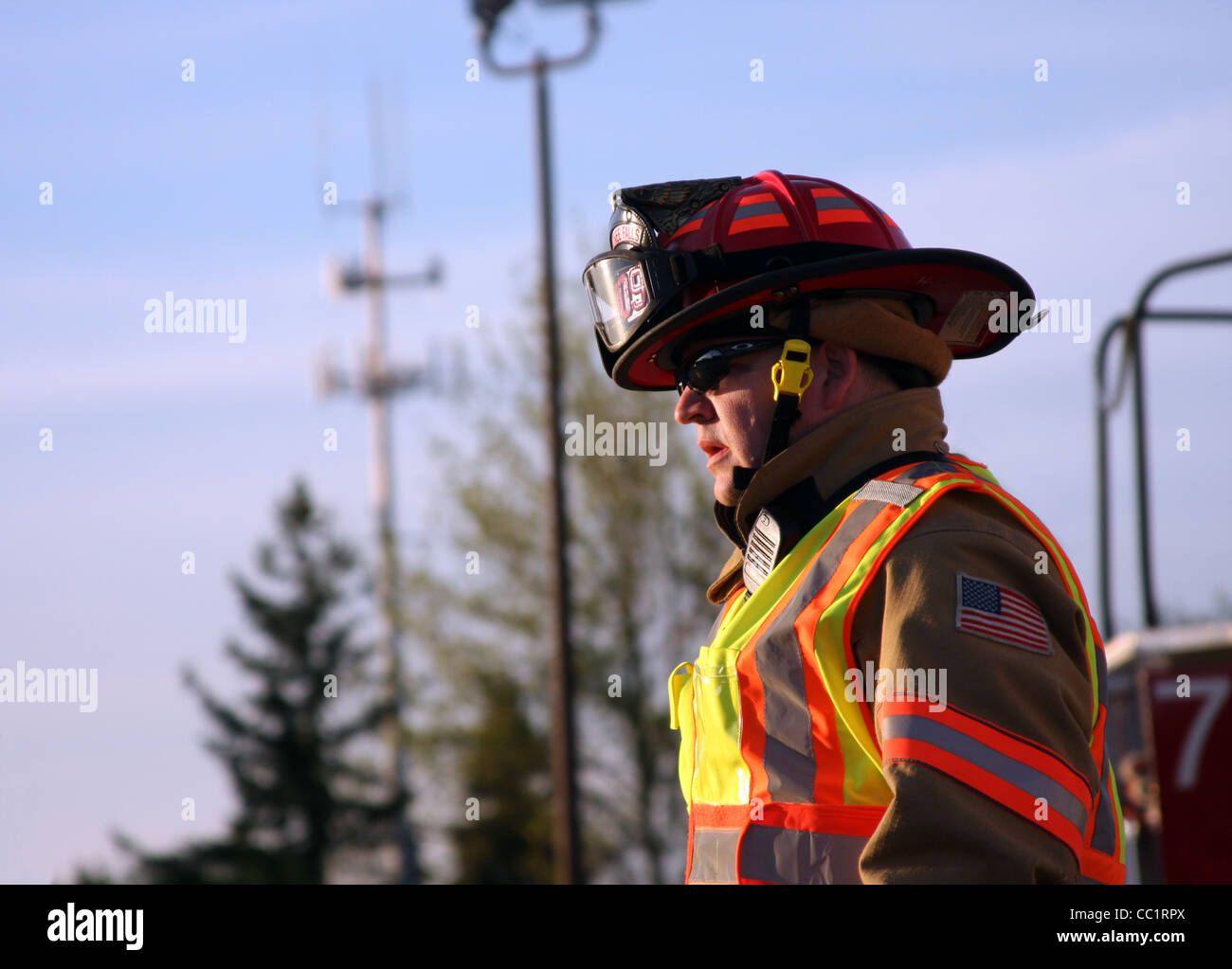 Firfighter ladder hi-res stock photography and images - Alamy